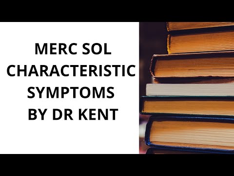 Merc sol - Characteristic symptoms - Dr Kent - YouTube