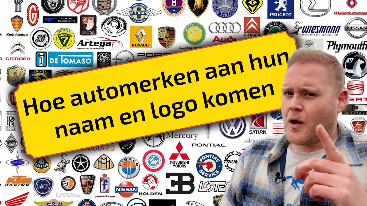 Zo komen deze 20 bekende automerken aan hun naam en logo - YouTube