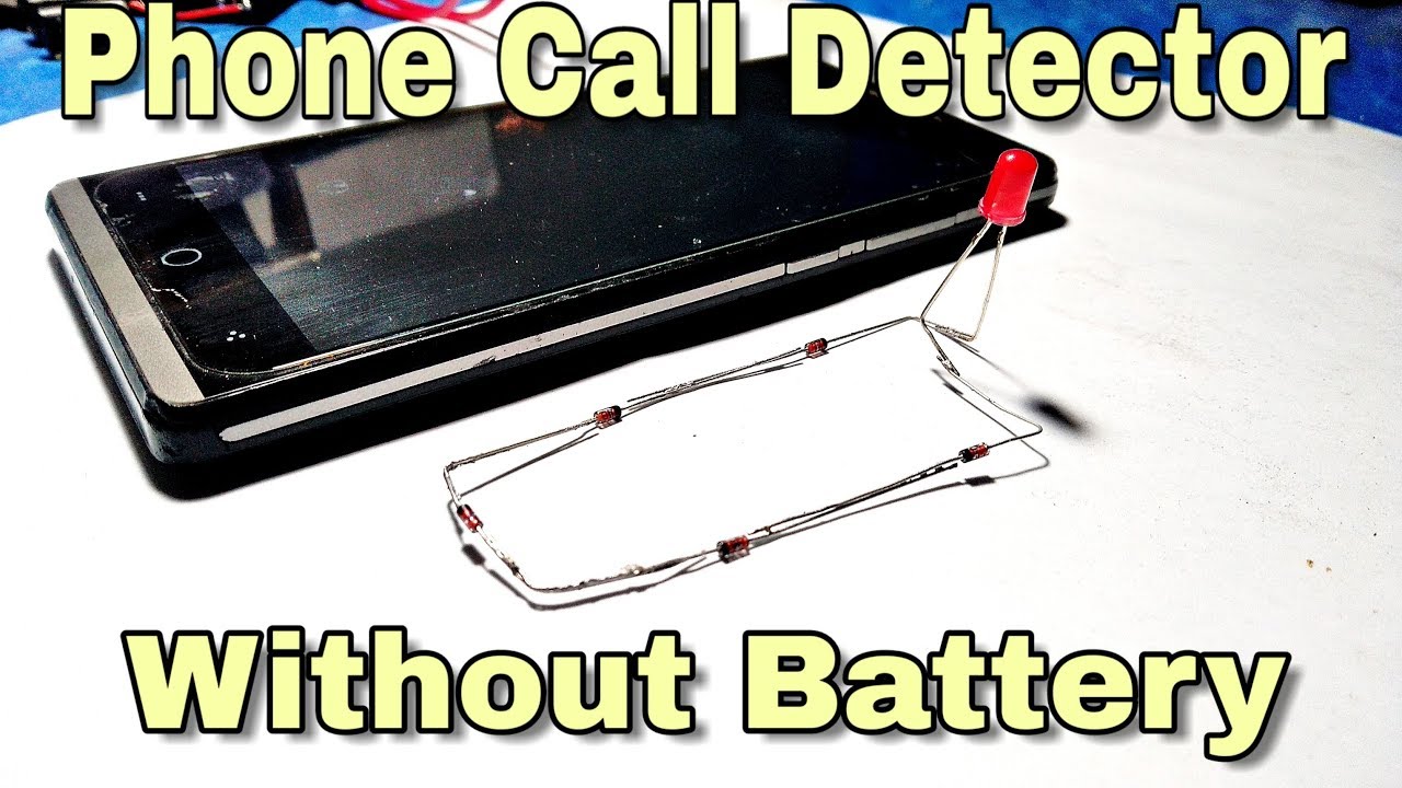 Mobile phone radiation detector - YouTube