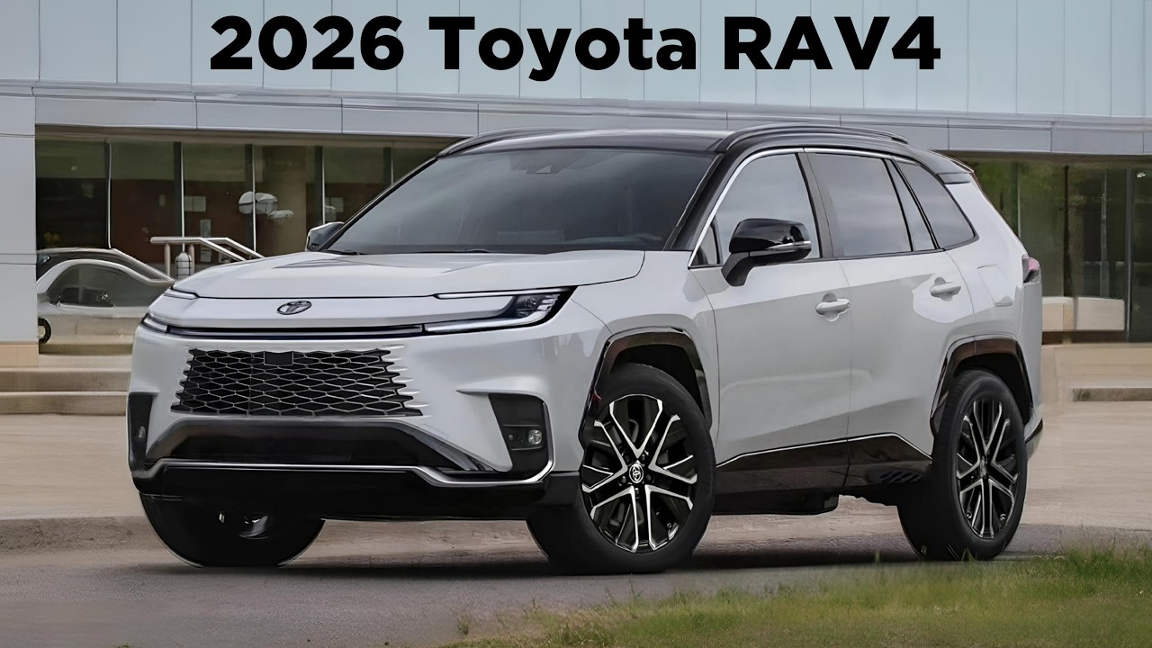 All New 2026 Toyota RAV4 - First Look - YouTube