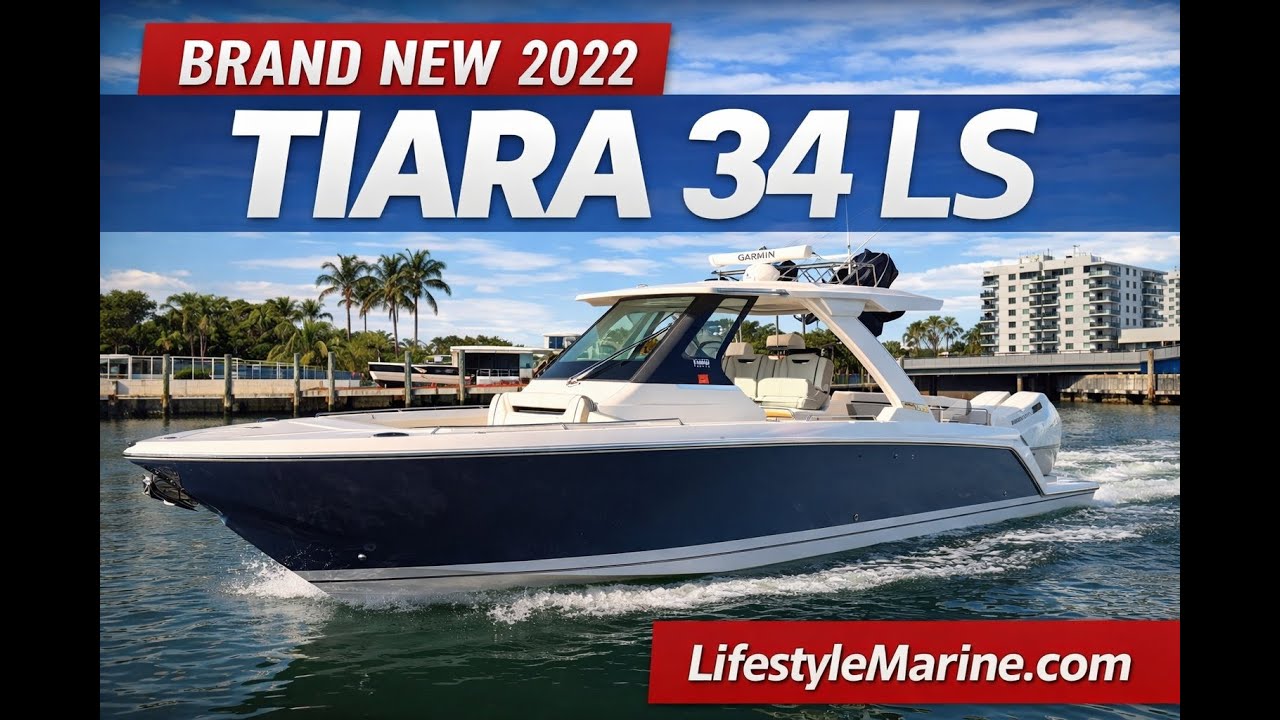 BRAND NEW INVENTORY: 2022 TIARA 34 LS (PRISTINE CONDITIONS!!!) - YouTube