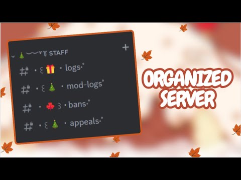 Organize your server with logs | Discord Tutorial - YouTube