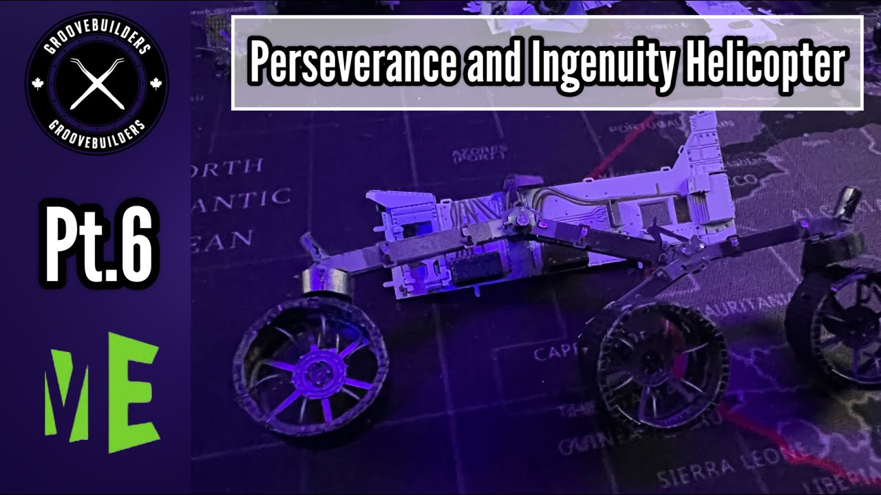 Let’s build the Mars Rover Perseverance & Ingenuity Helicopter pt6 ...