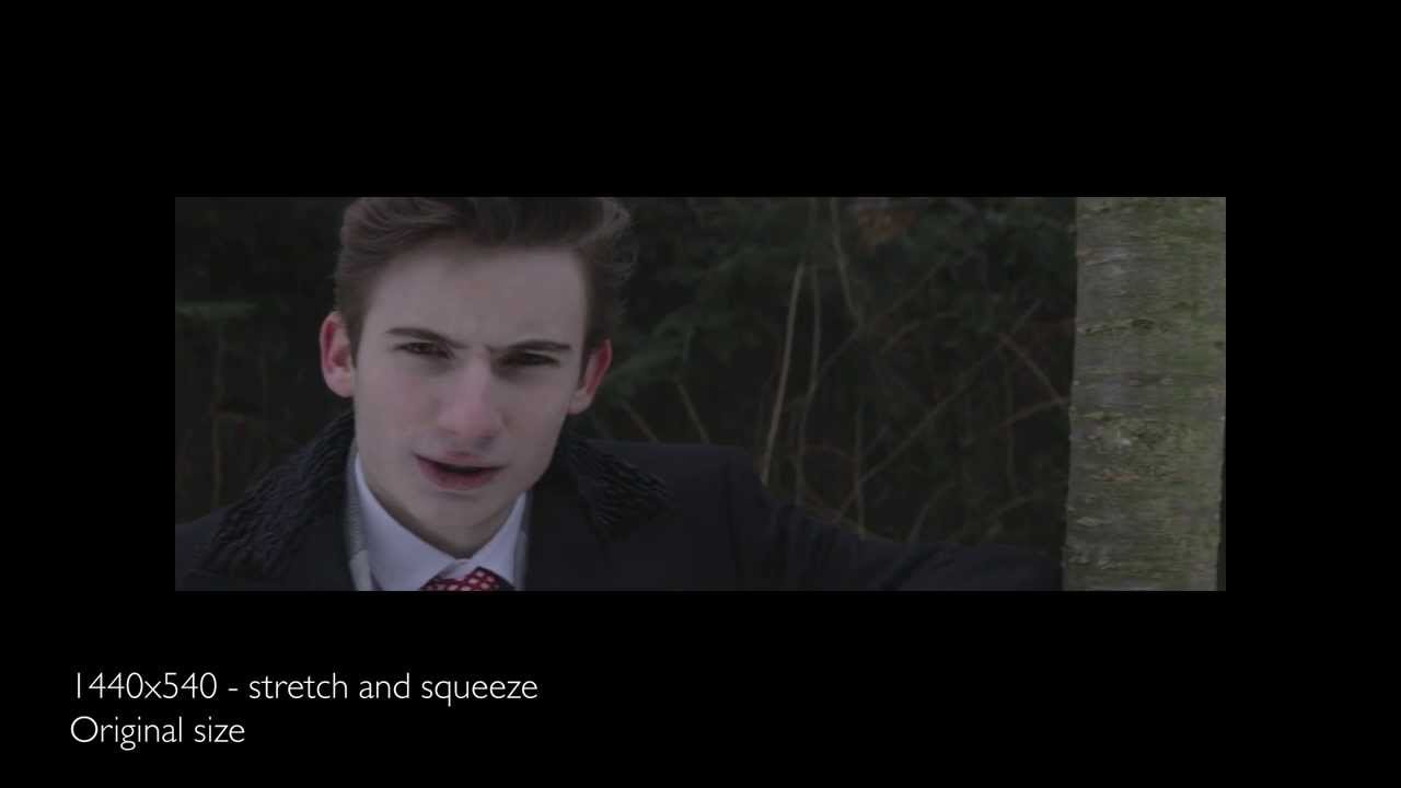 Anamorphic Image Resolution Test (Stretch and Squeeze Technique) - YouTube