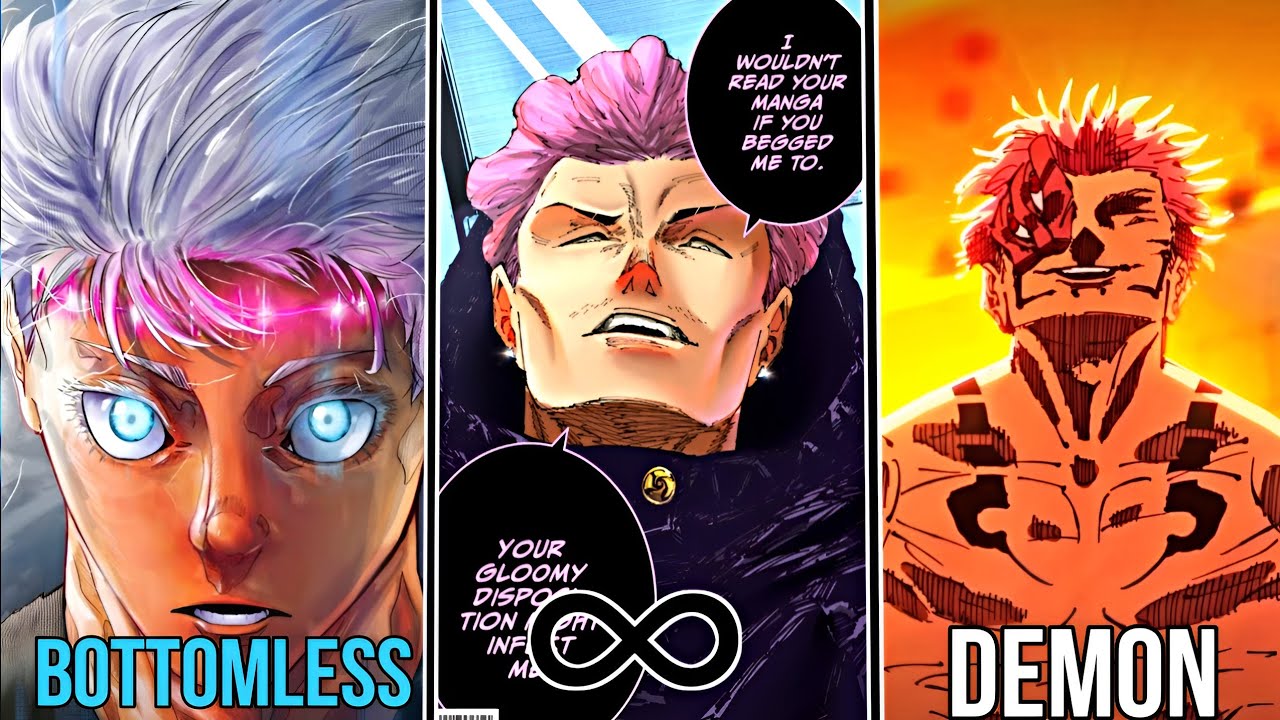 Top Ten HIGHEST Cursed Energy Levels RANKED and EXPLAINED....... - YouTube