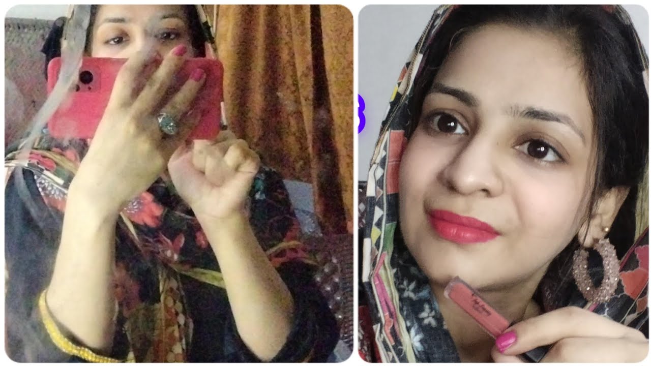 How to apply lipstick perfectly by Maria sheikh ..Basic tips and tricks ...