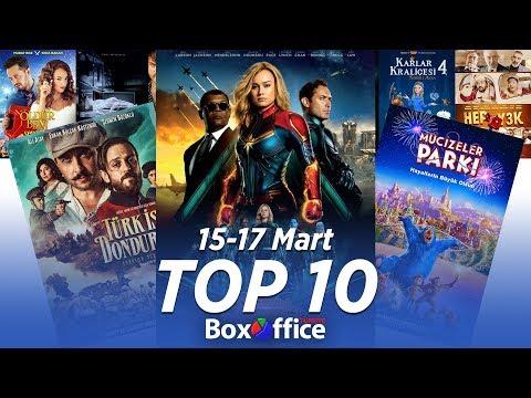 En Çok İzlenen 10 Film (15 - 17 Mart 2019)