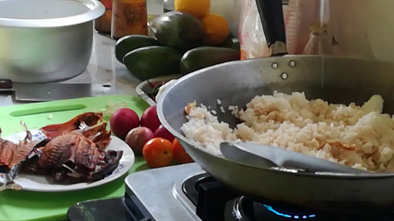 Itlog na pula...daing...sinangag...#13 - YouTube