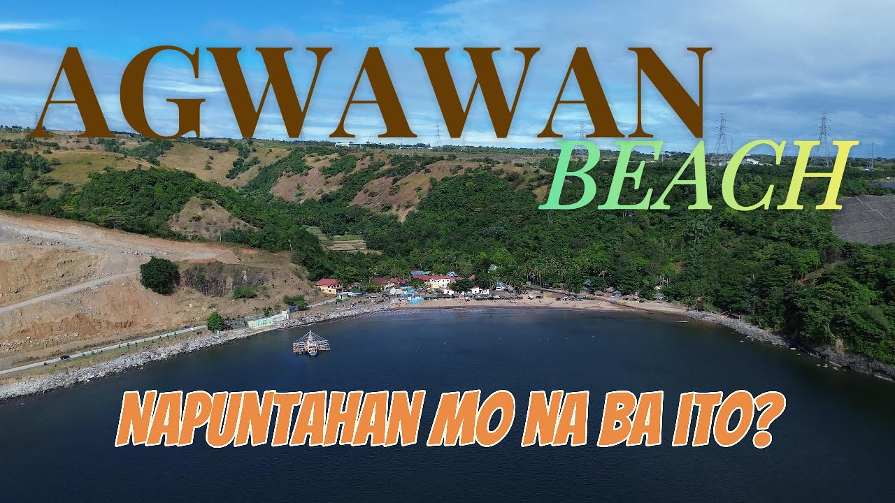 AGWAWAN Beach I Sisiman View Deck I Mariveles, Bataan - YouTube
