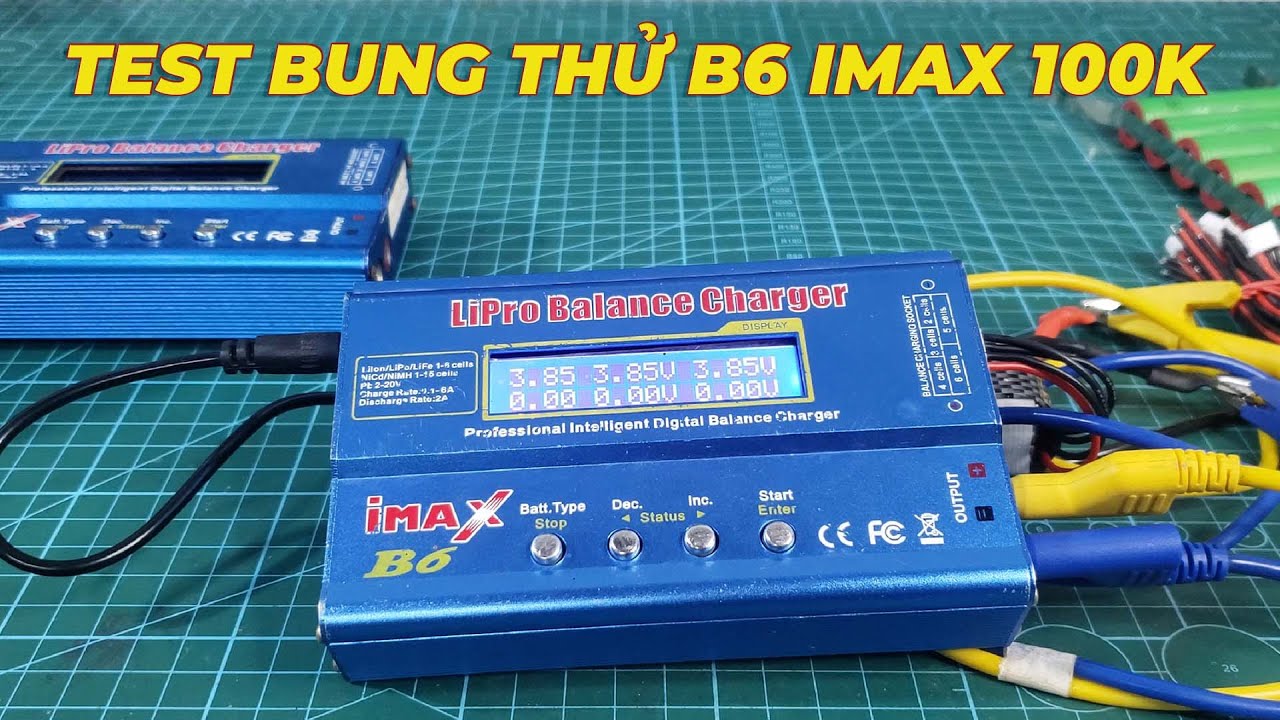 Bất ngờ với bộ sạc B6 IMAX giá chỉ 100k! #b6 #imax - YouTube