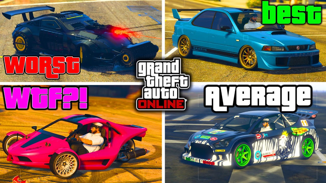 GTA Online ALL RALLY CARS Ranked! From Worst To best! (in the sports ...