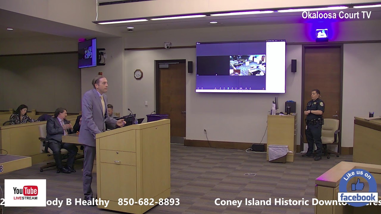 Okaloosa Court TV August 14, 2025 The Honorable Judge Clark - YouTube