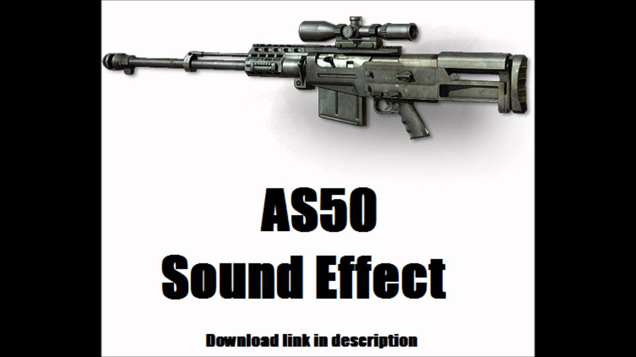 MW3 Sniper Sound Effect: AS50 (Download link in description) - YouTube