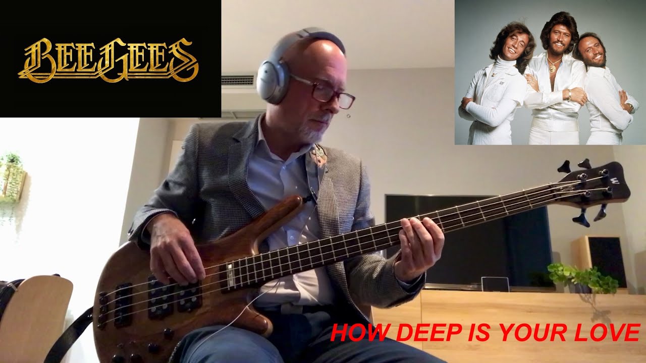 Bee Gees “How Deep Is Your Love” Bass Cover - YouTube
