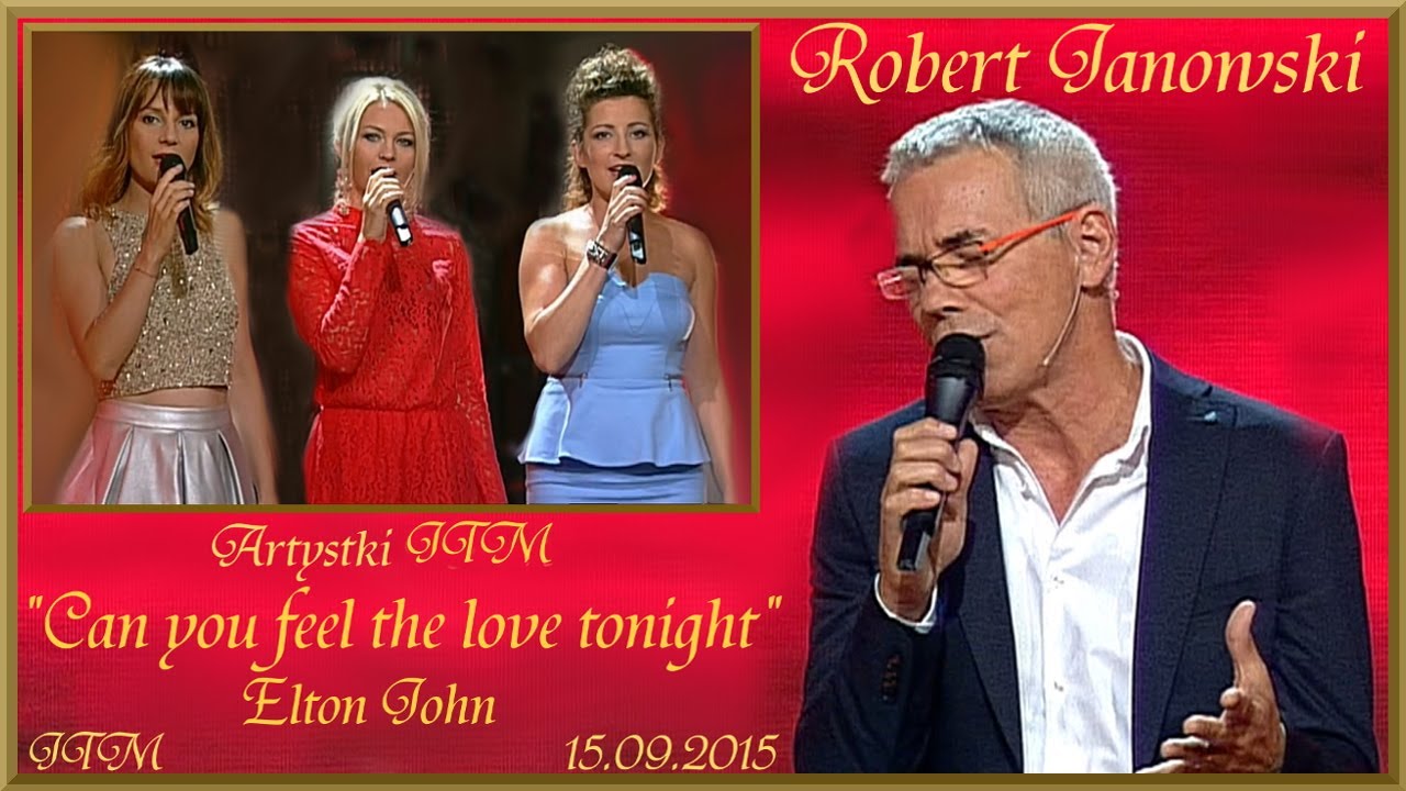 Robert Janowski Can you feel the love tonight JTM 15 09 2015 - YouTube