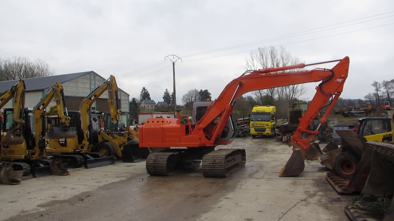 Fiat Hitachi FH 150 LC - 1995 - 7024 - YouTube