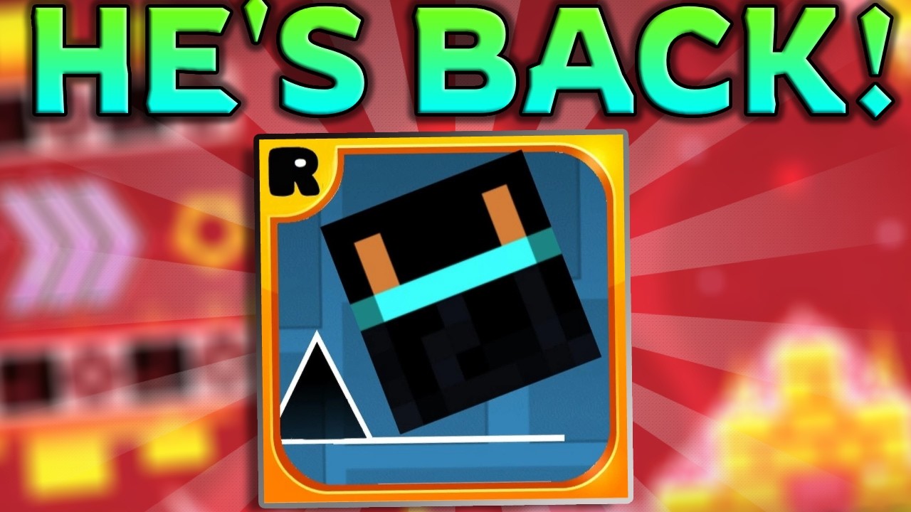 A LEGEND RETURNS To GD! | Daily GD Update Day 93 #geometrydash - YouTube