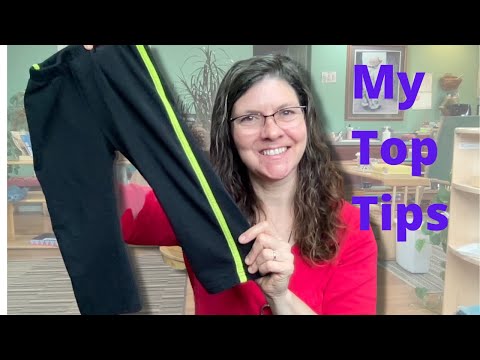 The keys to teaching your child to dress himself/herself -Montessori toddler teacher explains