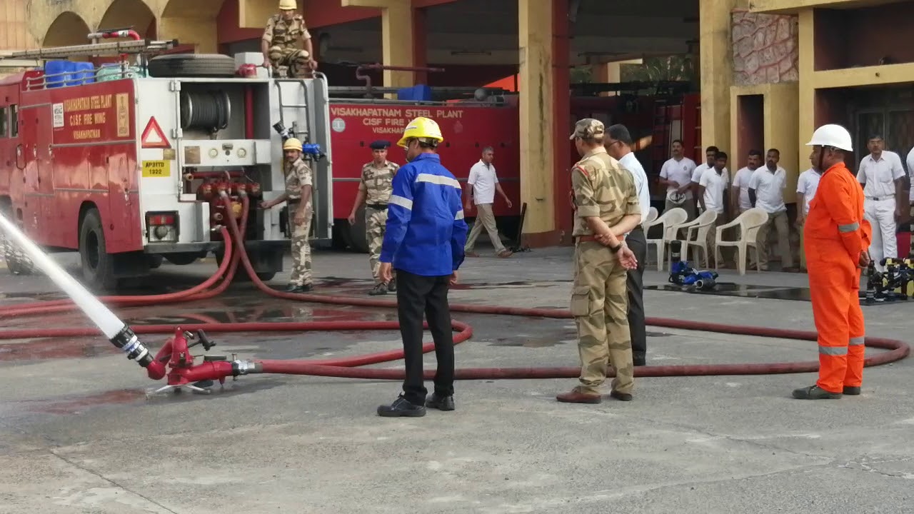 Portable fire monitor from tft - cross fire - YouTube