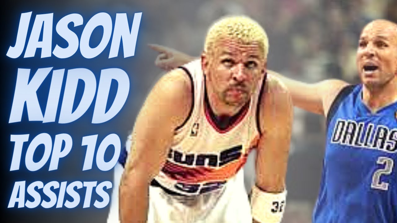 JASON KIDD TOP 10 ASSISTS OF CAREER! - YouTube