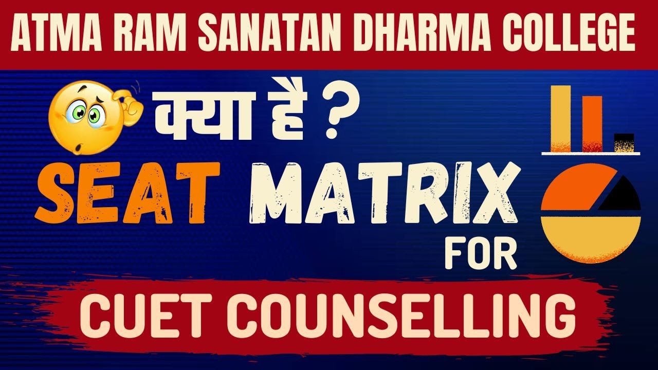 Atma Ram Sanatan Dharma College || Delhi University || Seat Matrix ...