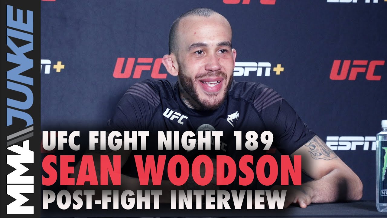Sean Woodson felt like 'garbage' in win, makes callout | UFC Fight ...