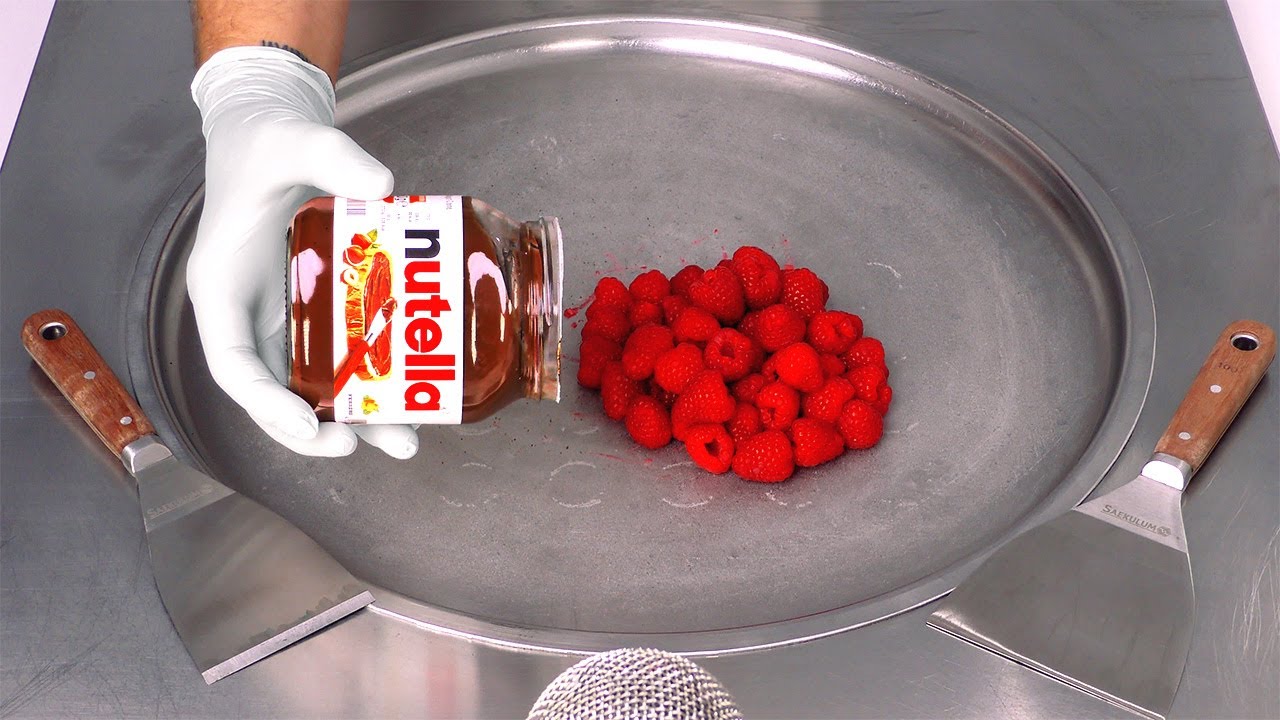 Nutella + Raspberry - YouTube