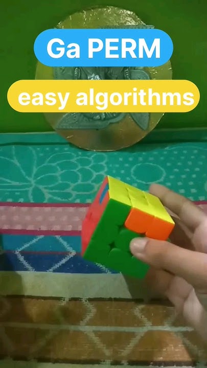 Ga perm easy algorithms #cubing #hasnaintechnical #rubikscube - YouTube