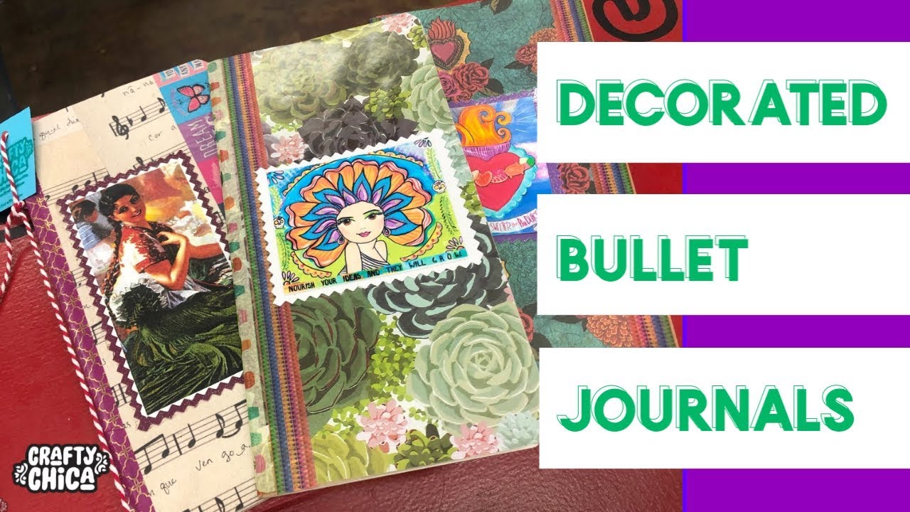 Bullet Journals - Embellished Covers - YouTube