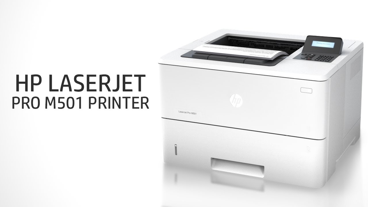 Hướng dẫn lắp đặt máy in HP LaserJet Pro M501 Printer - Công Nghệ Siêu ...
