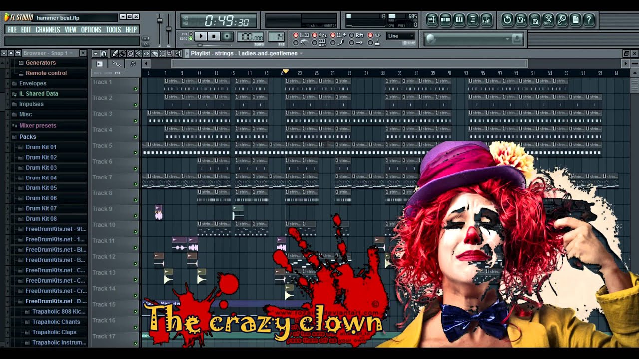 The crazy clown-Rap Beat [Mr.D Beats] - YouTube