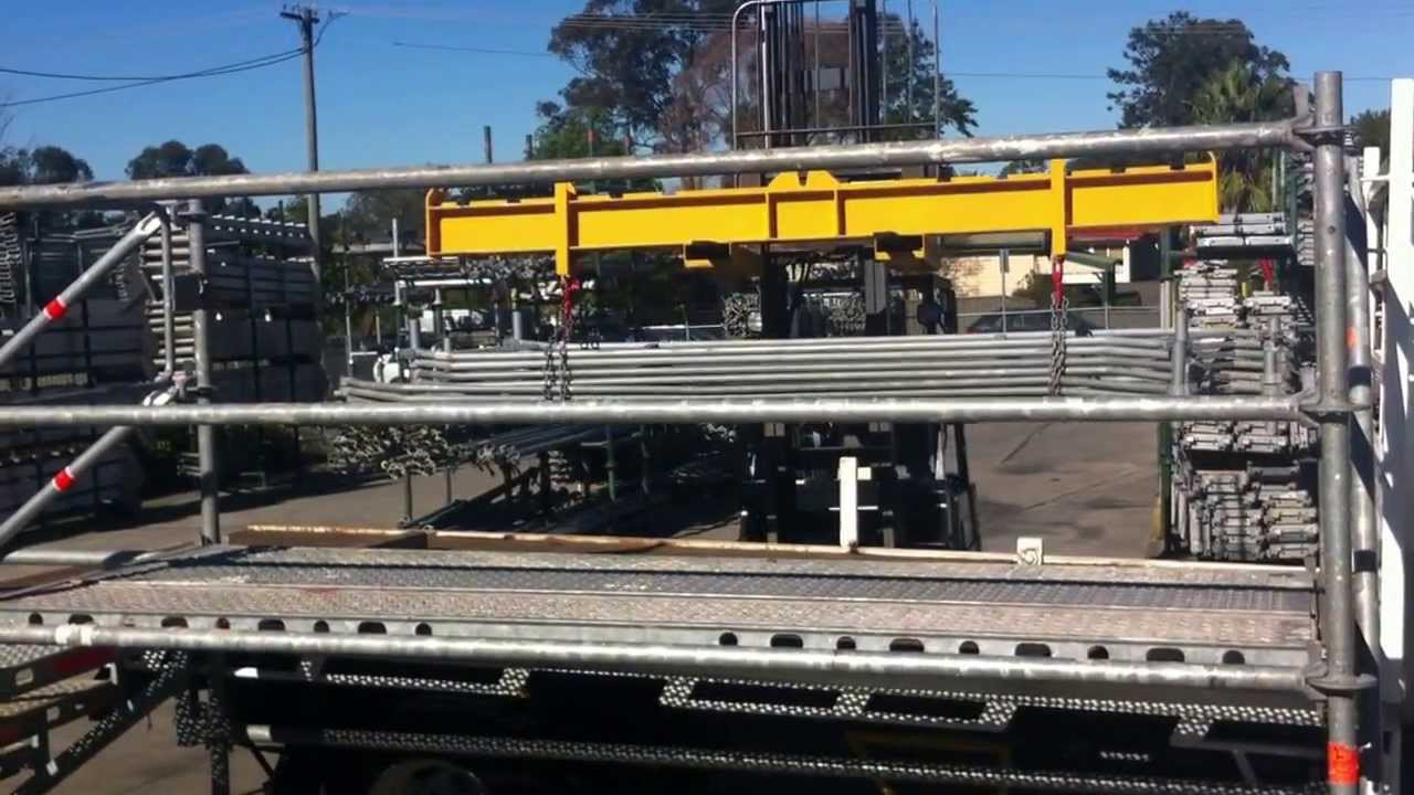 Truck Access System - 3M long x 1.2M high x 1.2M wide - YouTube