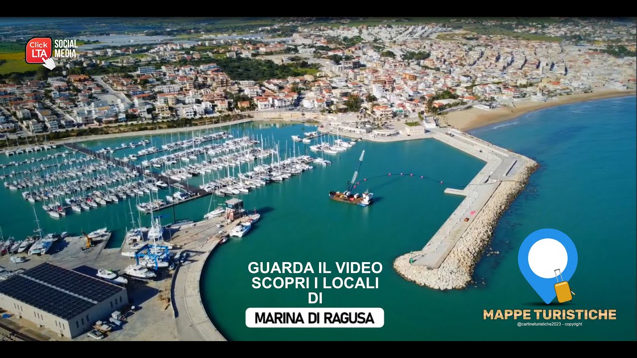 SPOT FOOD & MORE - MAPPA TURISTICA MARINA DI RAGUSA ED. 2023 - YouTube
