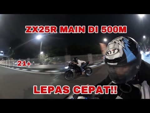 TREK TMII RAMAI KEMBALI | MACTH ZX 25R vs NINJA 250 - YouTube