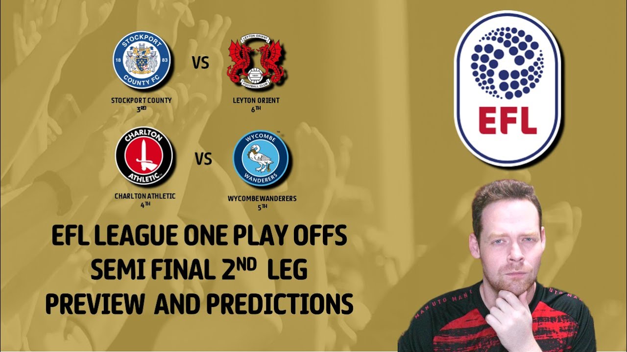 My League One Play Offs Semi Final 2nd Leg Preview and Predictions ...