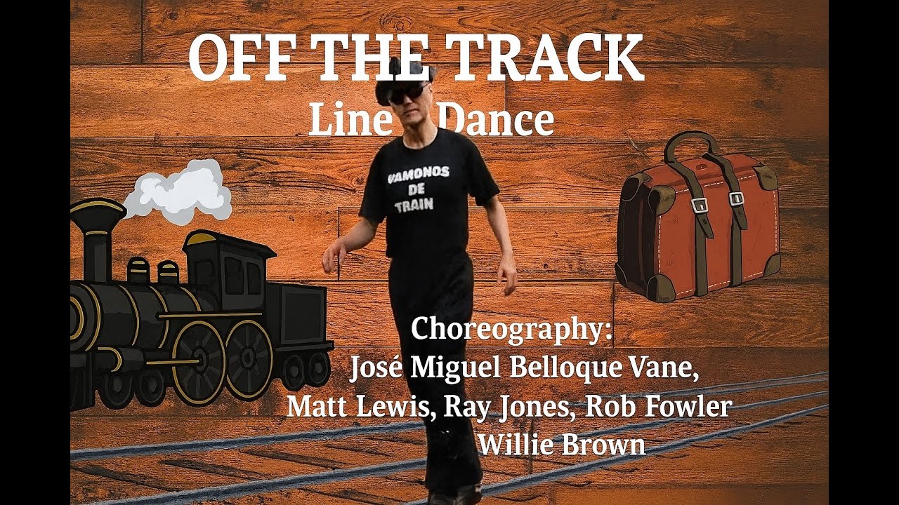 Off the Track Line Dance with Song Subtitles - YouTube