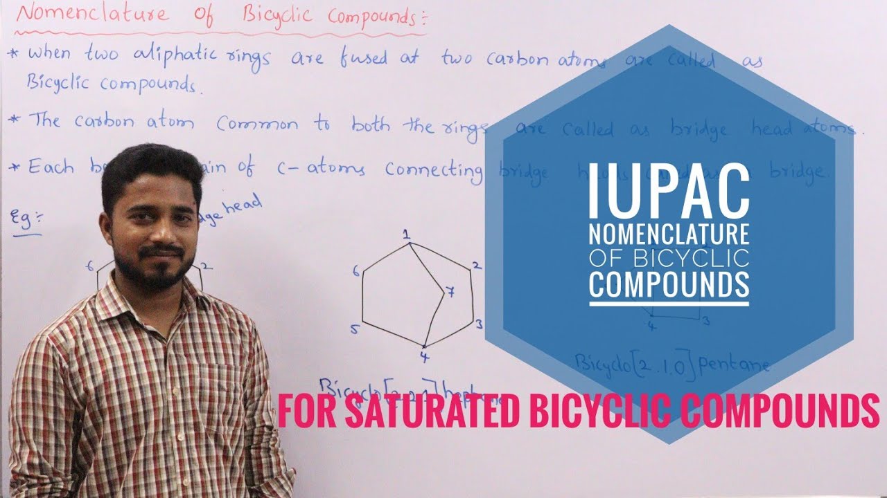 IUPAC Nomenclature of Bicyclic Compounds-1 (Saturated Molecules) - YouTube