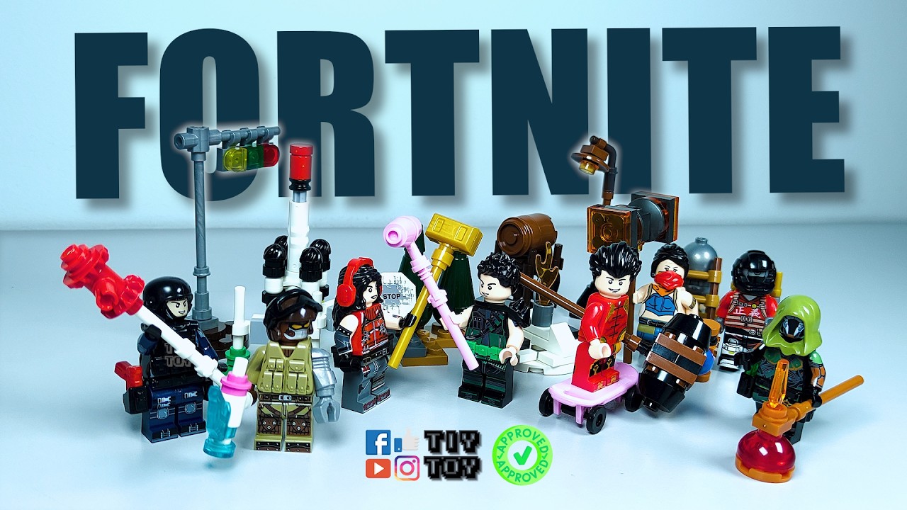 ⛔ [FULL] Fortnite Characters SY Block Unboxing Review 【CUSTOM】 LEGO MOC ...