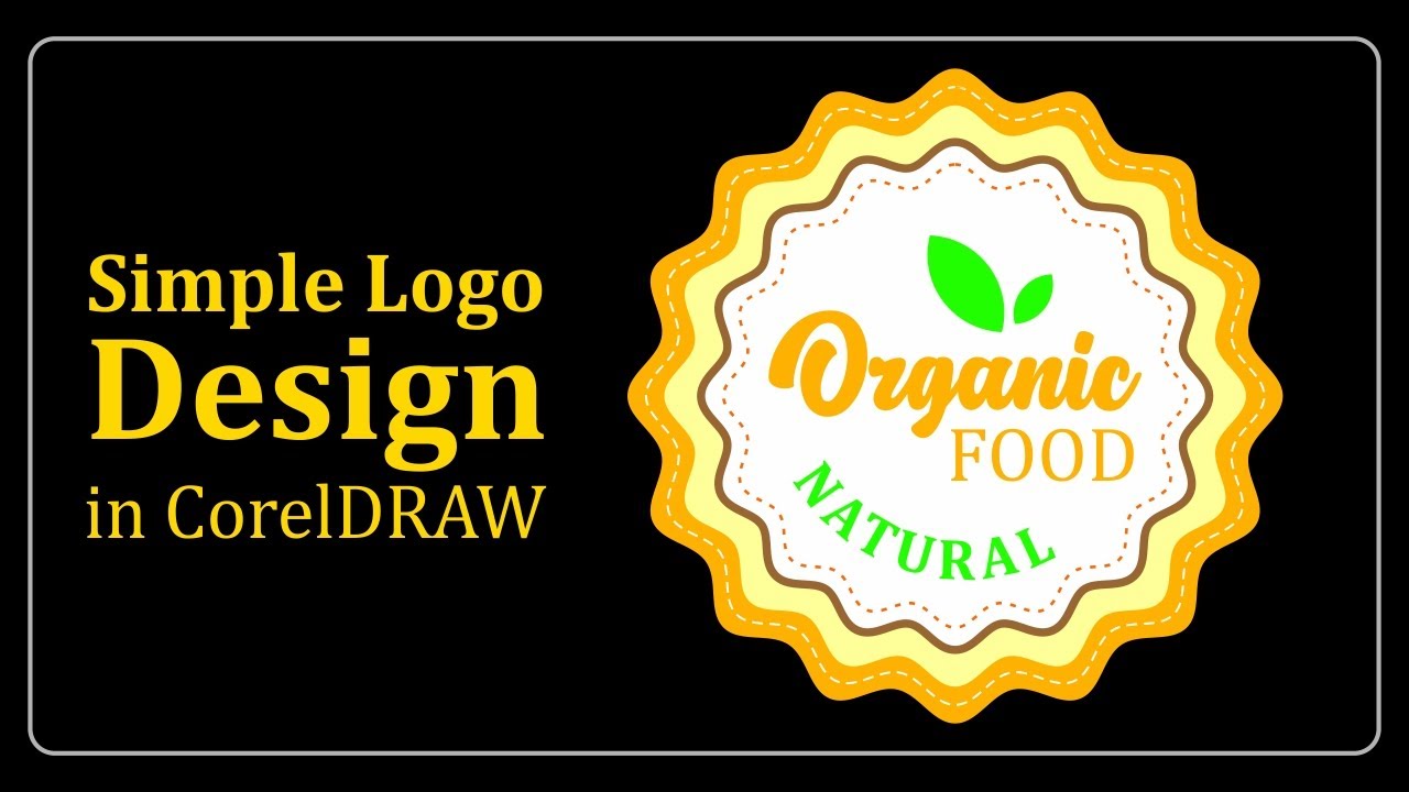 Coreldraw Simple Logo Design | Desain Logo Sederhana di Coreldraw ...