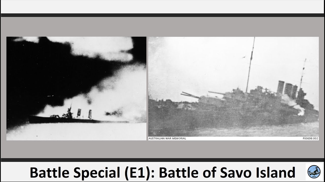 Map Battle Of Savo Island