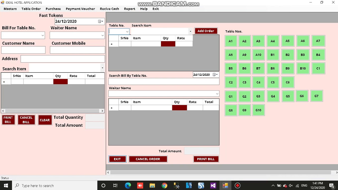 Hotel management billing #HotelBillingsoftware - YouTube
