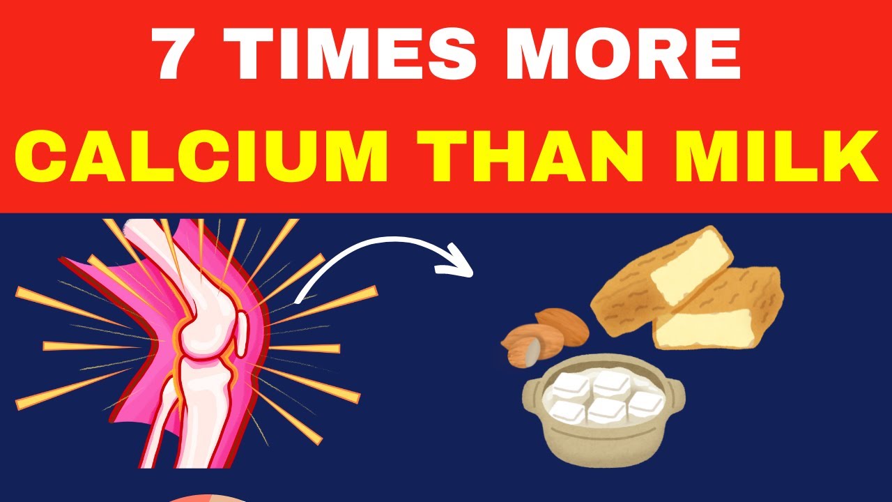 8 Foods That Have MORE Calcium Than Milk! Get Stronger Bones. - YouTube