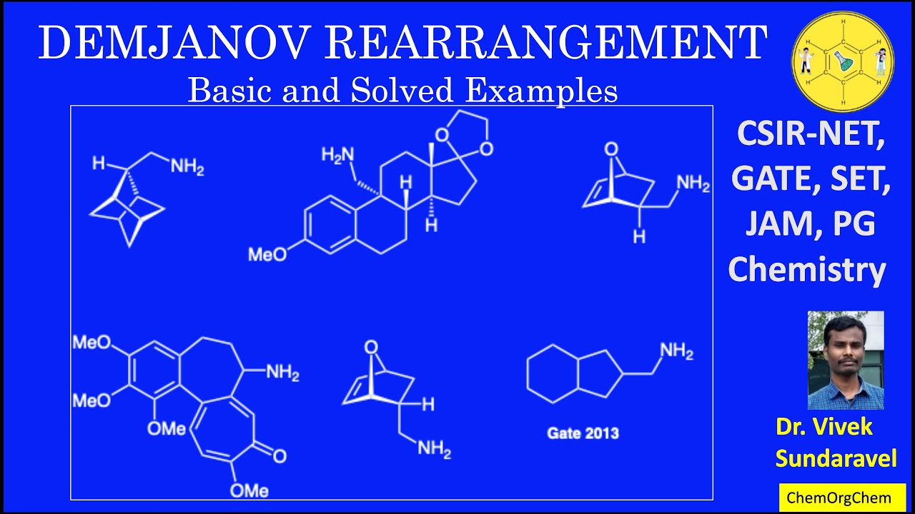 Demjanov Rearrangement with Solved Problems|Basics|Mechanism - YouTube