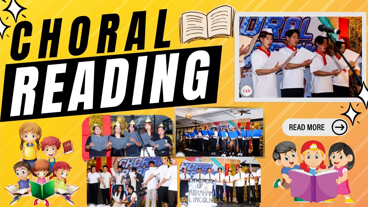 Melodies of Literature: Choral Reading Showcase! - YouTube