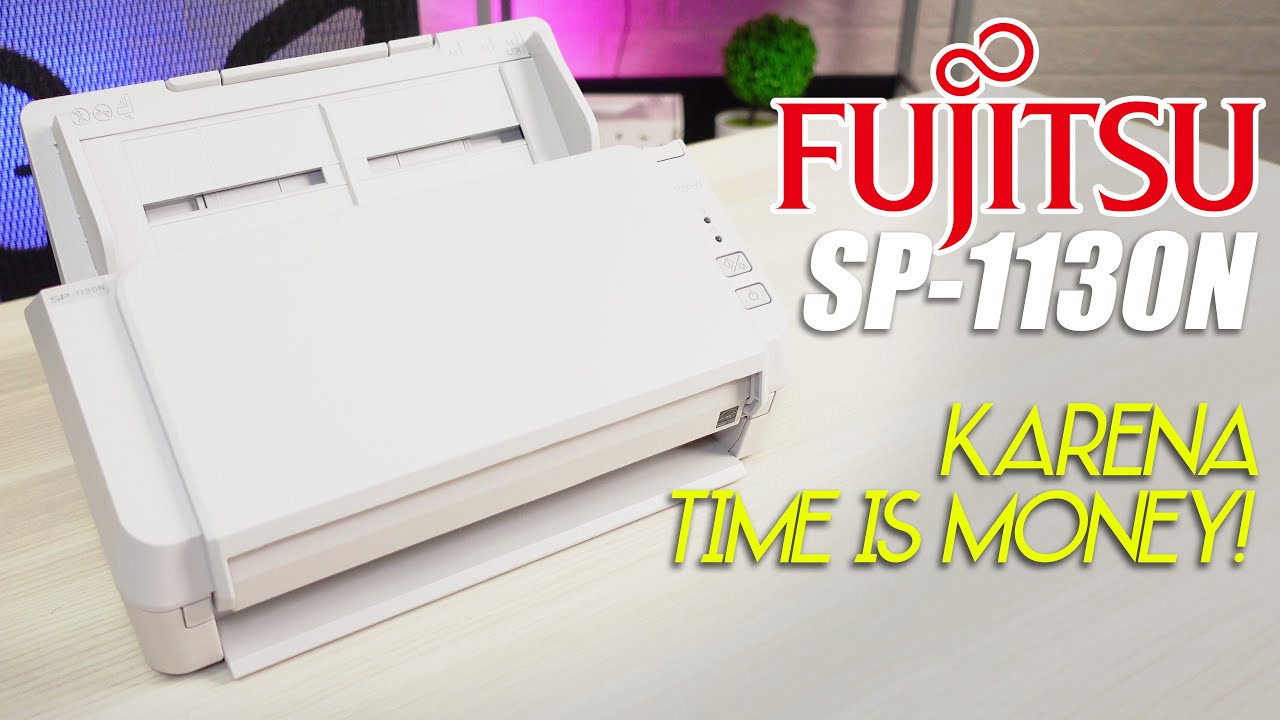 Scanner Super Cepat Serba Bisa! FUJITSU SP-1130N - YouTube