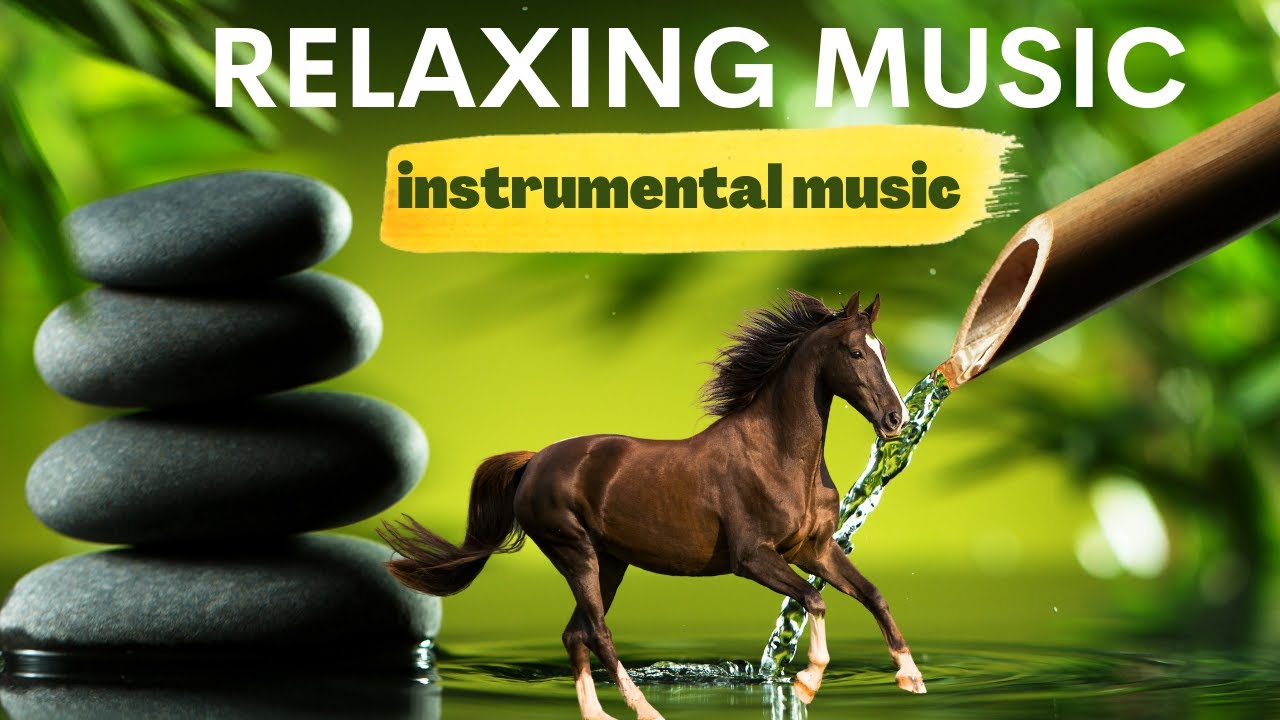Relaxing Music - 30 MINUTE of instrumental music , Horses galloping in ...