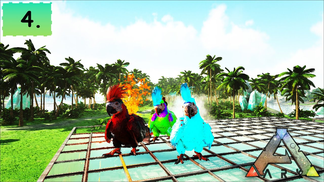 BURUNG PARROT, PARTY TIME ! - ARK PRIMAL FEAR || PART 4 - YouTube