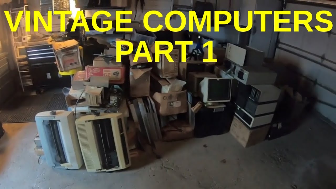 20 Mile Bicycle Dumpster Diving Route & Selling Vintage Computers on ...