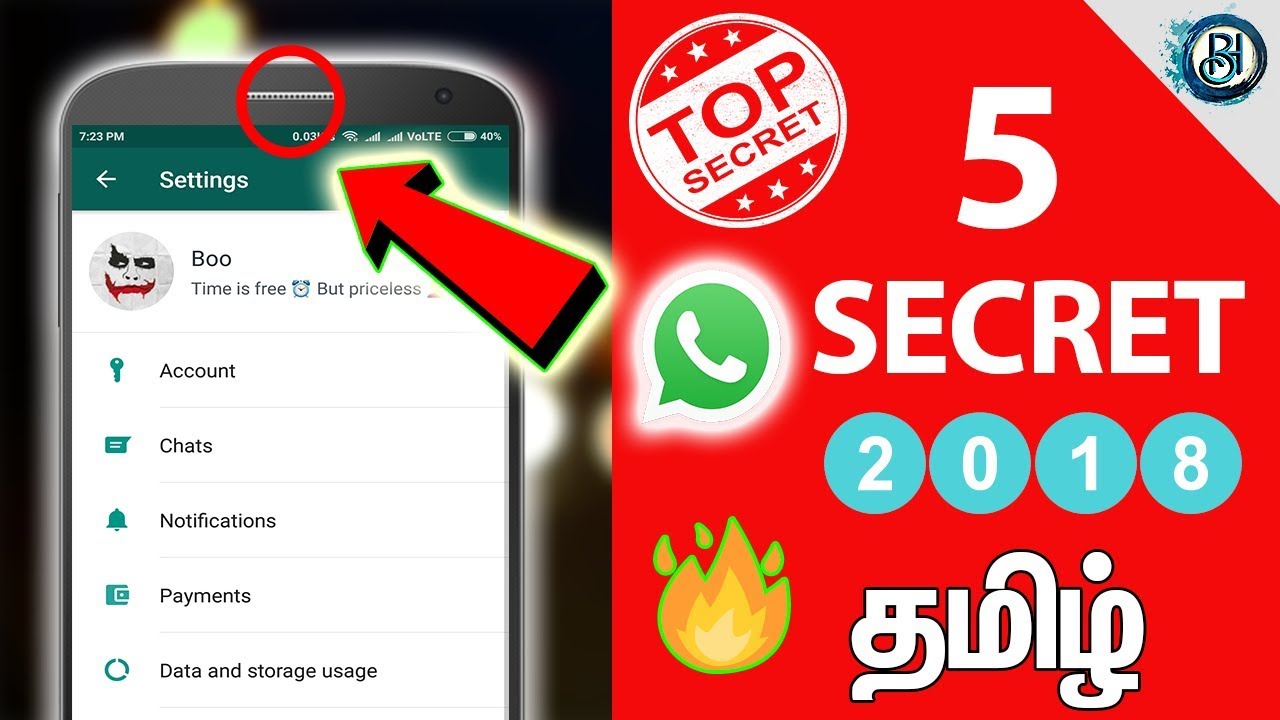 5 Secret Whatsapp Tricks In 2018 🔥🔥 - YouTube