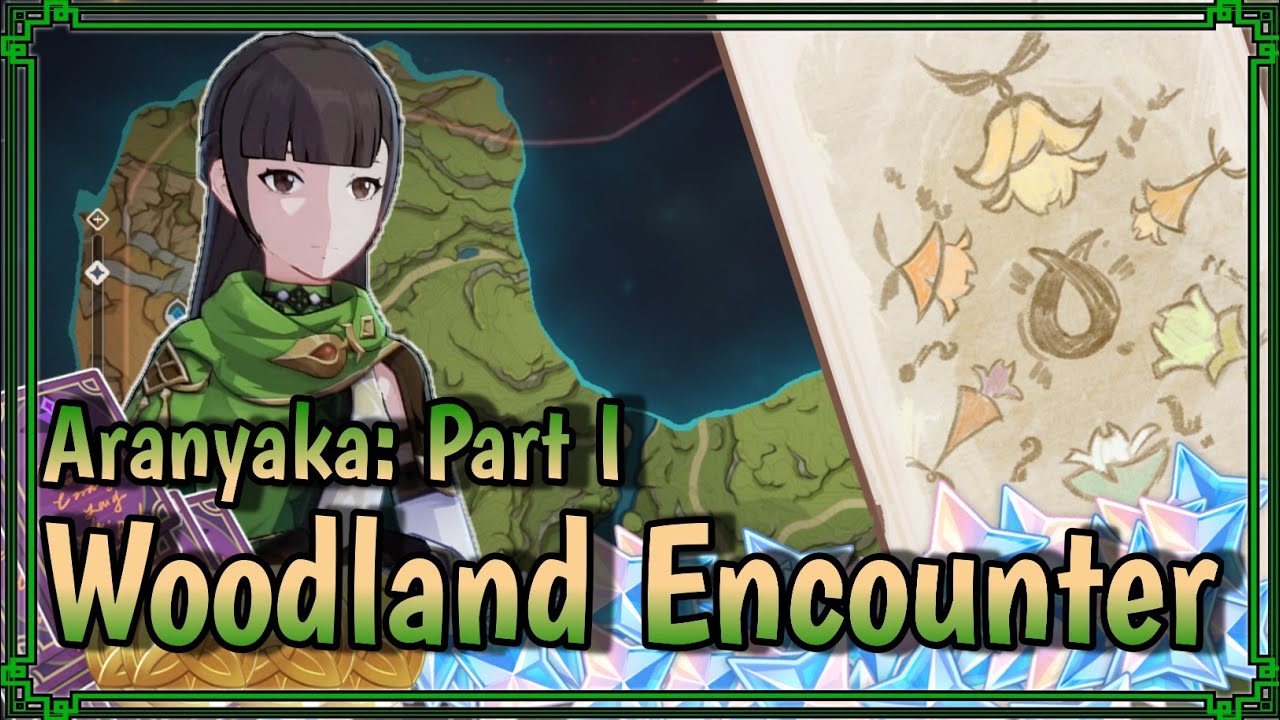 How to Open Map Vanarana Aranyaka Part 1 Woodland Encounter Genshin ...